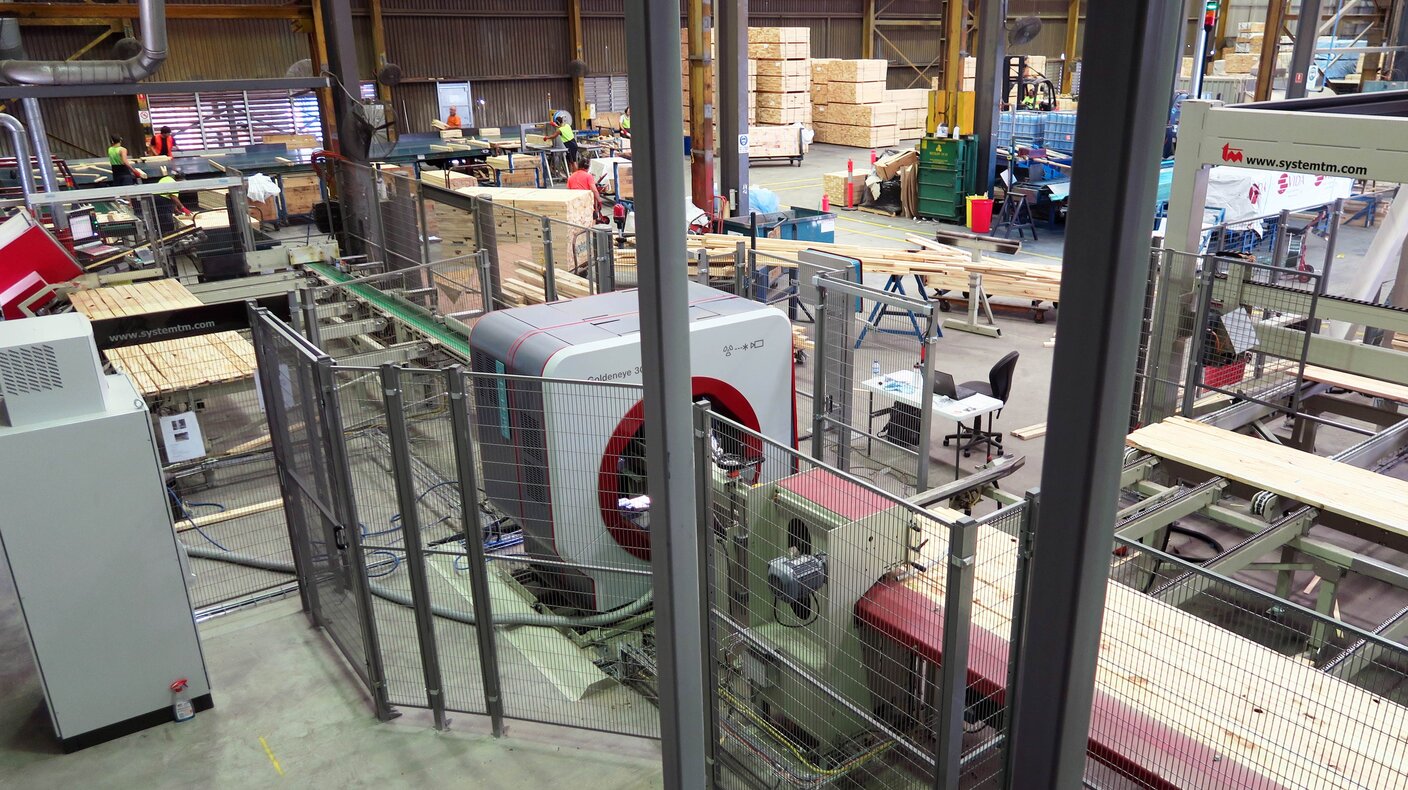 MiCROTEC - One scanner - one saw